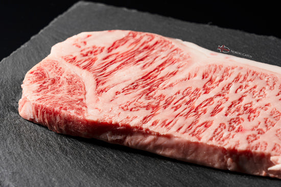Order Japanese A5 Wagyu NY Strip - 14oz, Premium Quality – Nordic Catch
