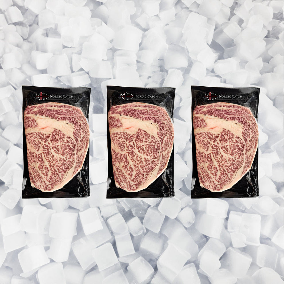 A5 Japanese Wagyu Ribeye Steak (Bulk Case) – Nordic Catch