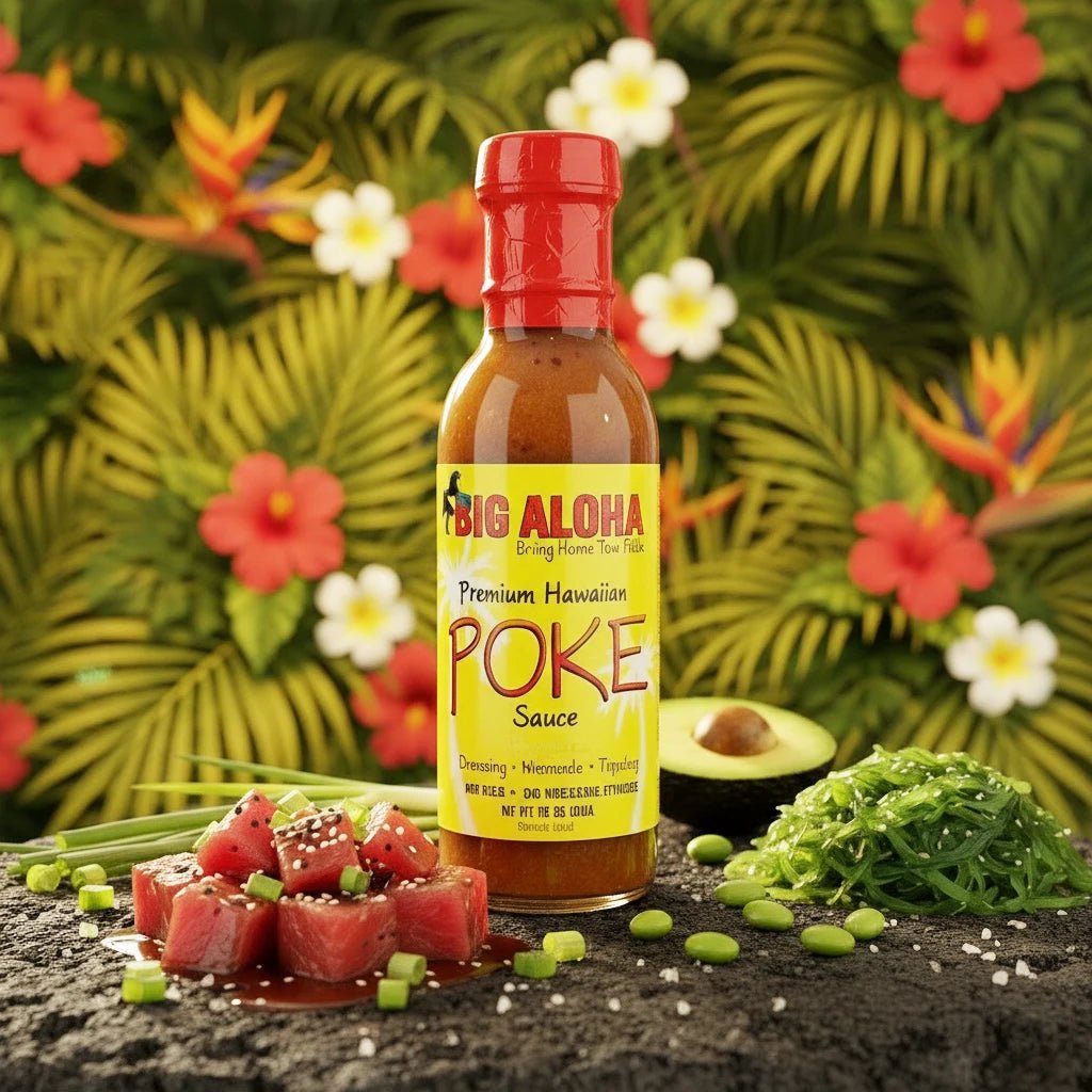 Big Aloha - Premium Hawaiian Poke Sauce (12oz bottle) – Nordic Catch