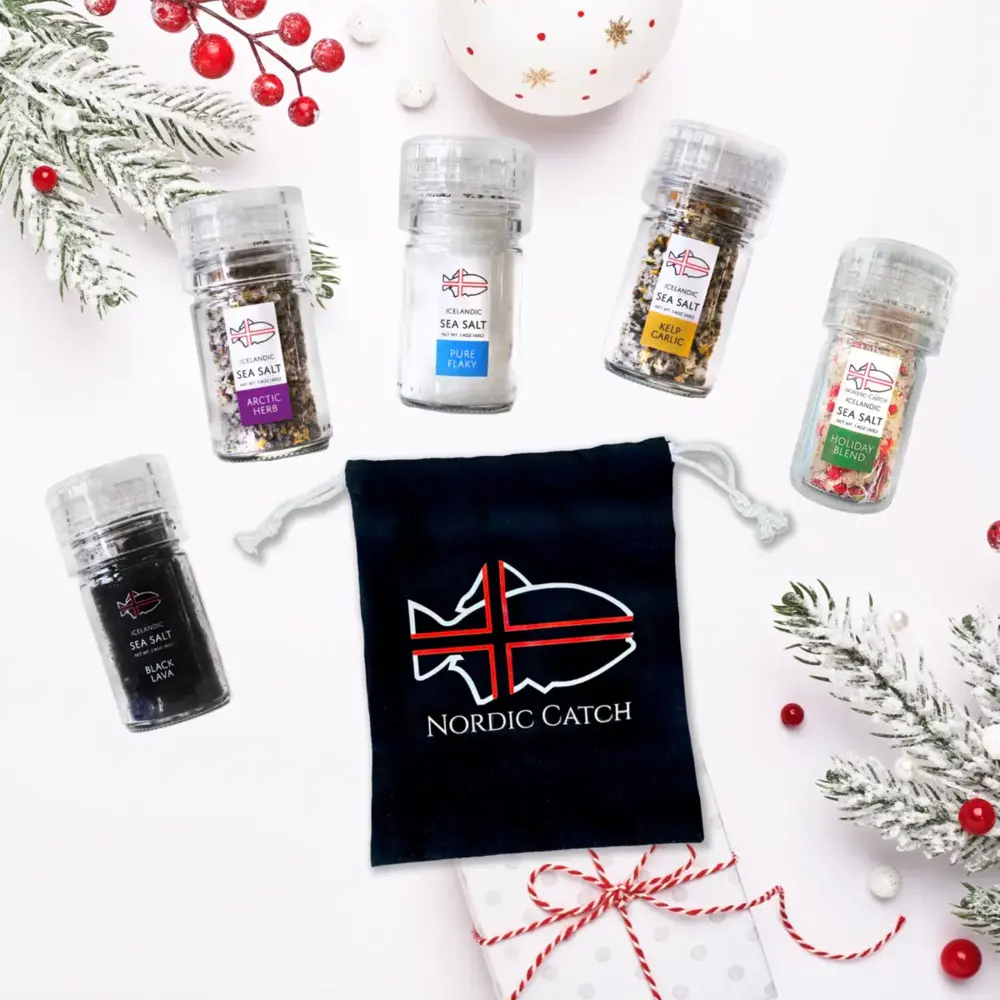 Sea Salt Gift Set from Iceland - Pure Arctic Sea Salt – Nordic Catch