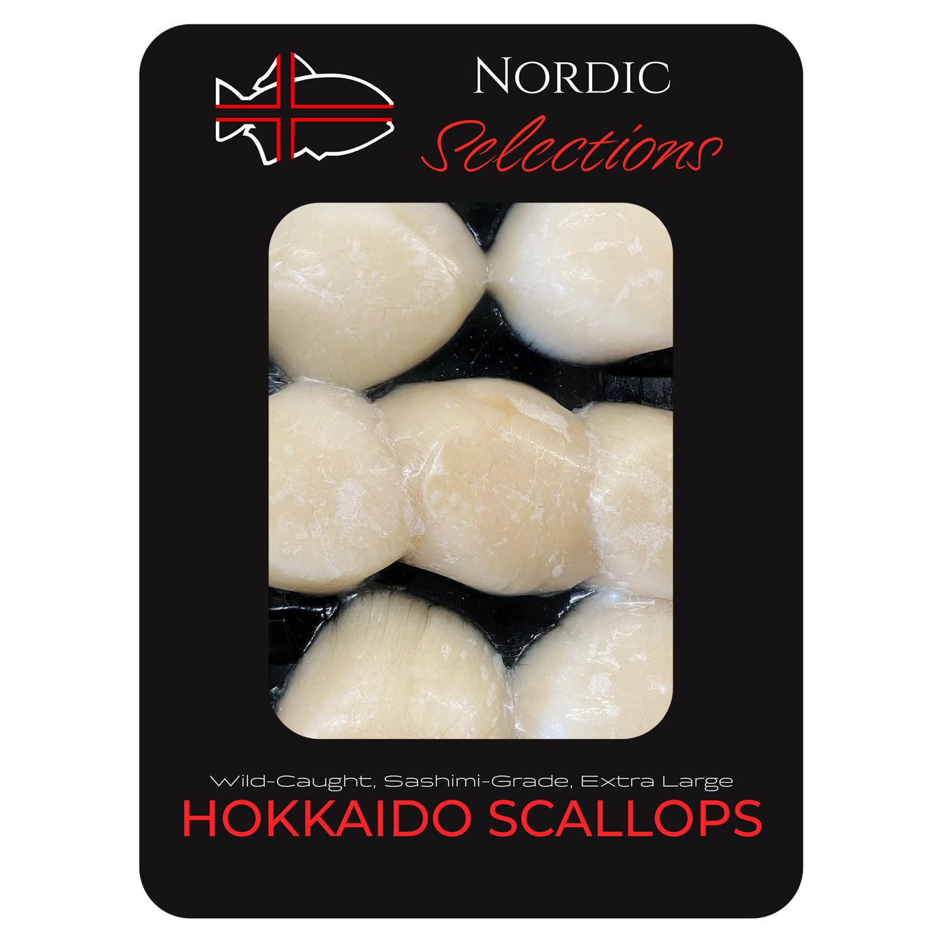 Japanese Scallops | Wild, Sushi-Grade XL Hokkaido Scallops – Nordic Catch