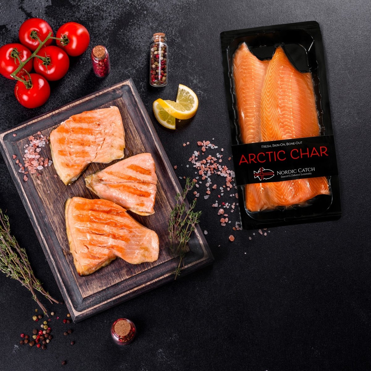 Arctic Char, Fresh Sushi Grade Seafood Delivery from Iceland – Nordic Catch