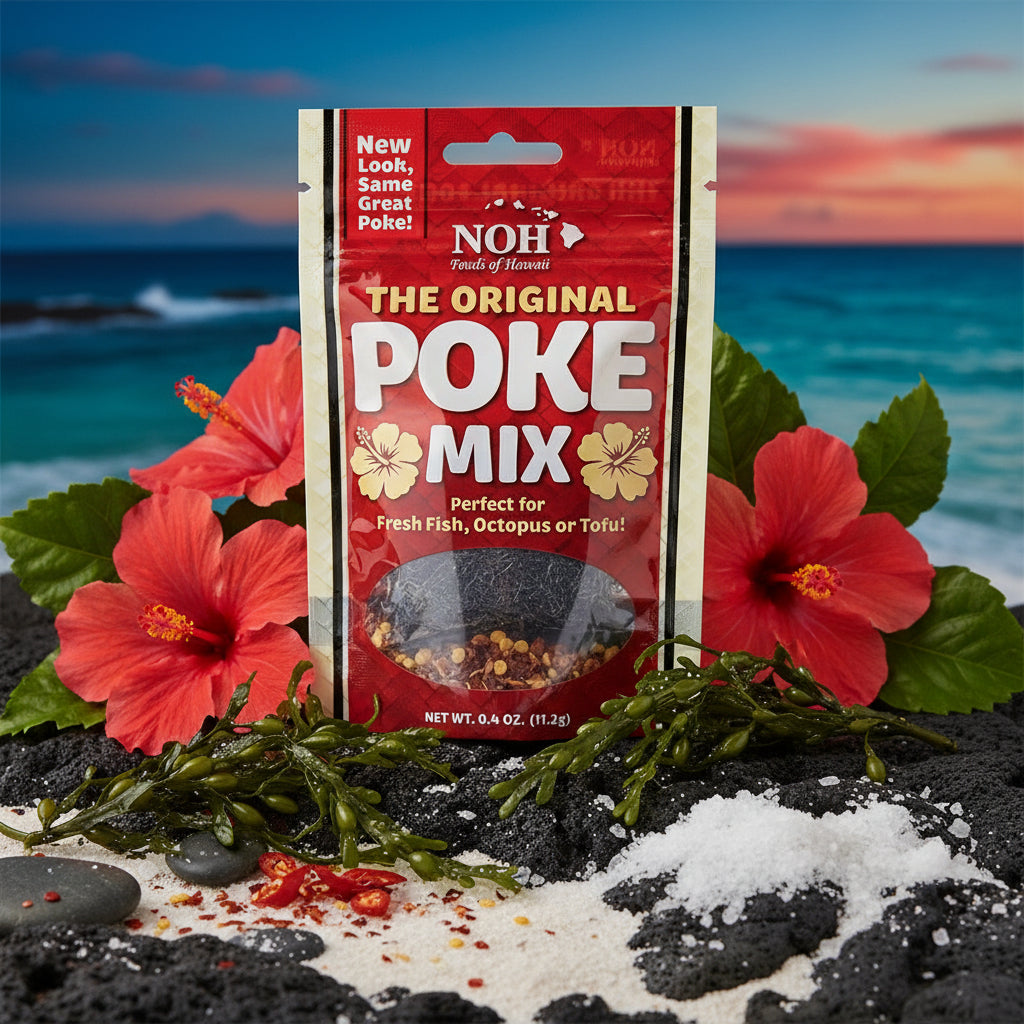 NOH Hawaiian Poke Mix - All-in-one mix for the best poke bowl recipe ...